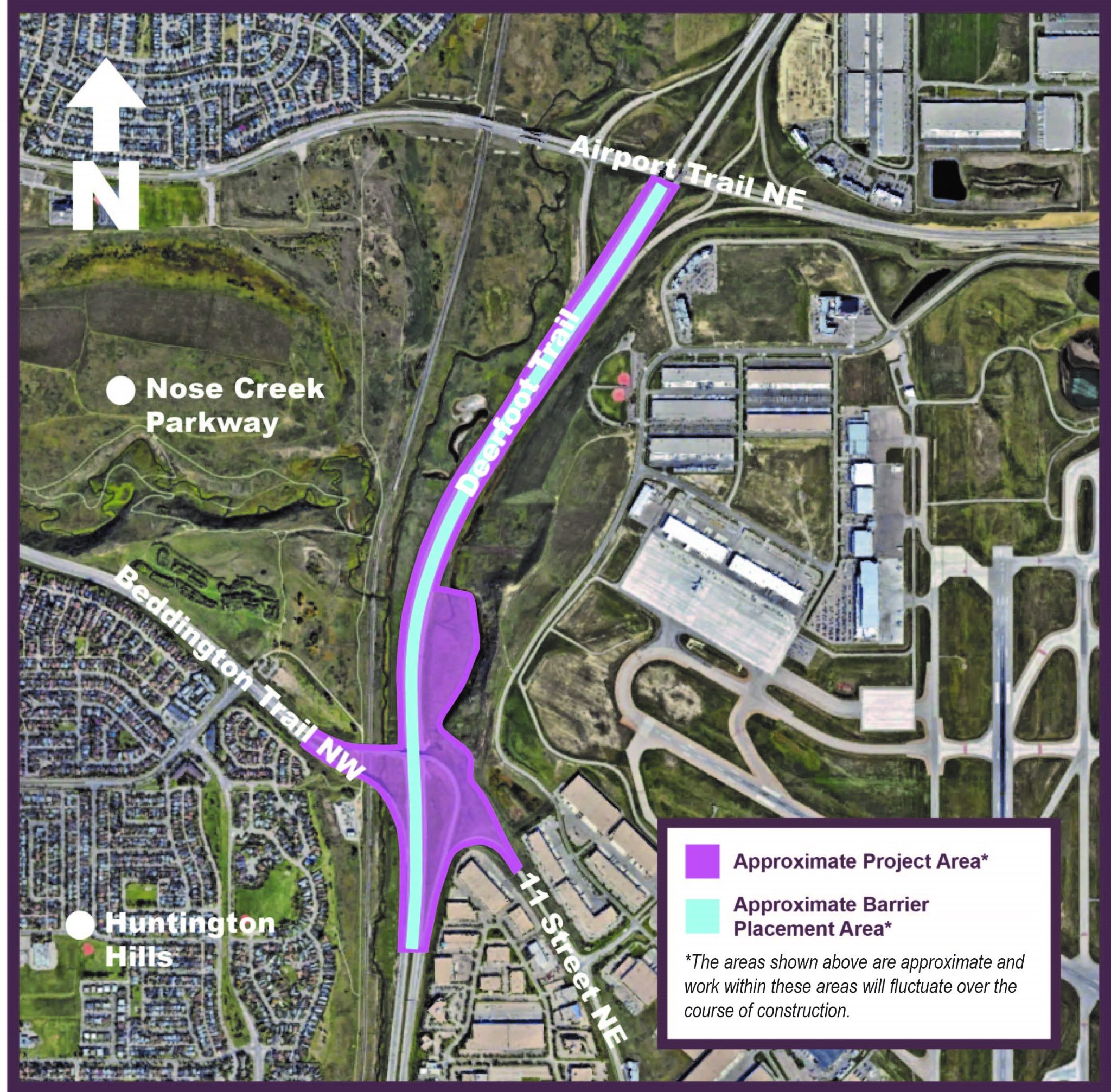 Beddington Trail NW & 11 Street NE - Deerfoot Trail Improvements