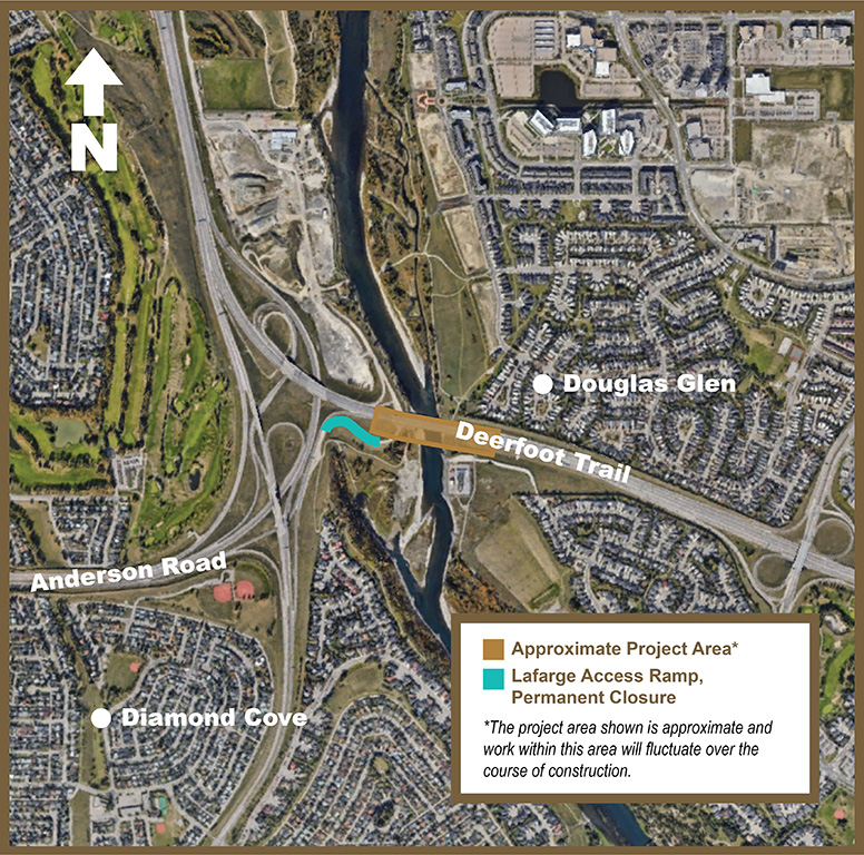 Permanent ramp closure – Deerfoot Trail Improvements